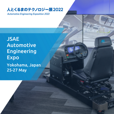Driving Simulator showcased at JSAE Automotive Engineering Expo 2022 ...